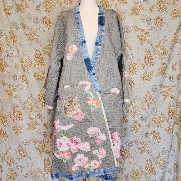 Handmade | Jackets & Coats | Upcycled Handmade Quilted Jacket | Poshmark